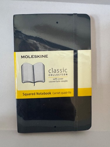 NEW MOLESKINE POCKET Ruled HARD cover Notebook NAVY BLUE 3.5" X 5.5 ...