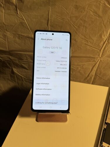 Samsung Galaxy S20 FE 5G 128GB Navy Blue T-Mobile Touch Screen Phone | eBay