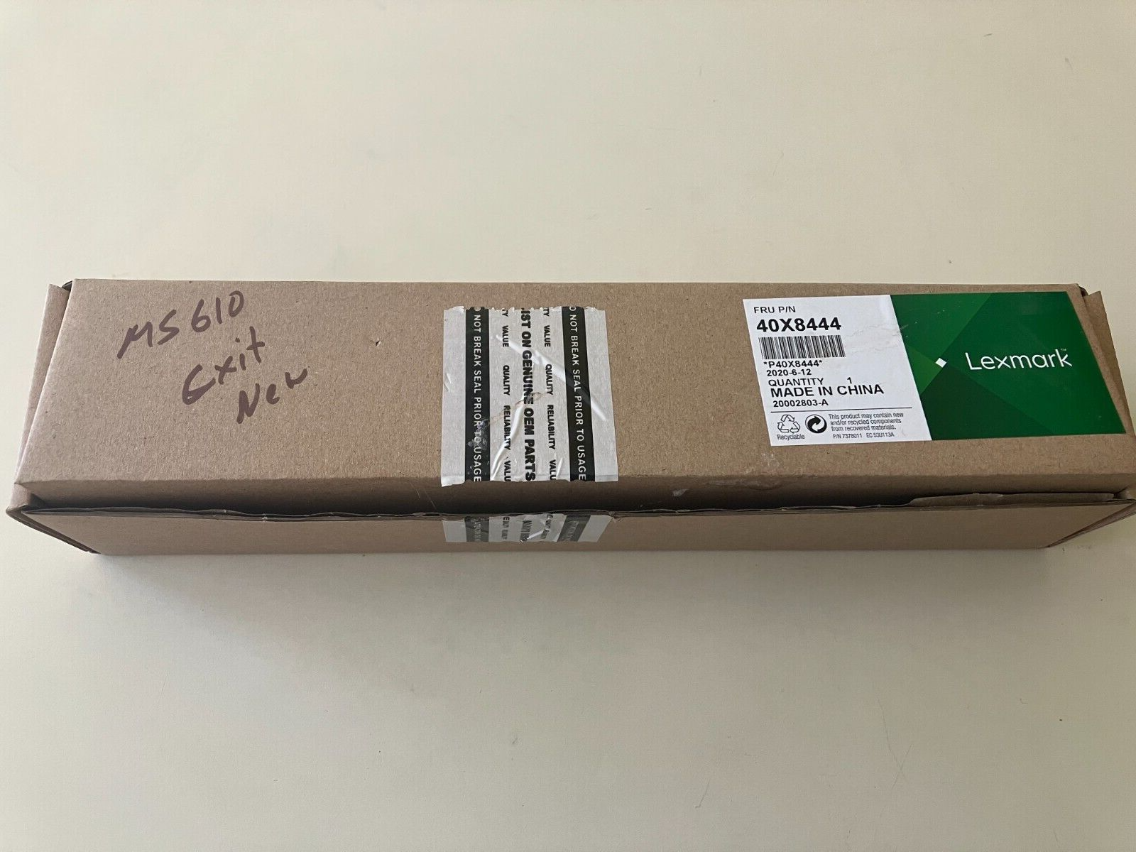 Lexmark 40X8444 Genuine Roller Separator Assembly for sale online | eBay