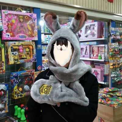 CUTE Disney Zootopia Judy Hopps Rabbit Plush Hat with Gloves Zootopia ...