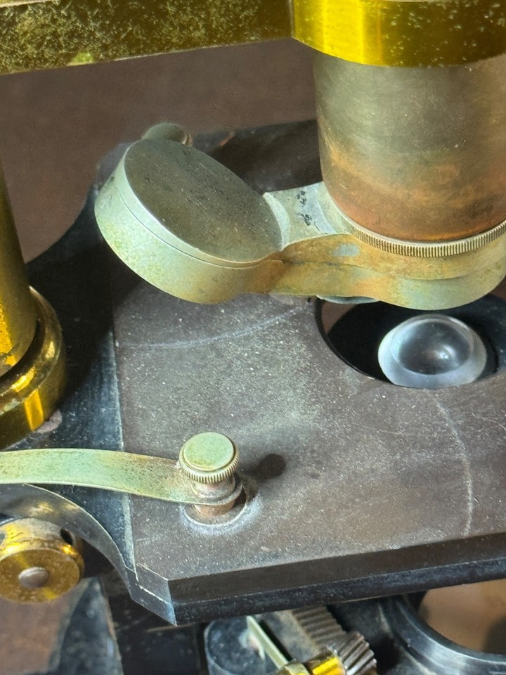 Antique Boxed 1880 Carl Zeiss Jena Microscope With Light Concentrator ...