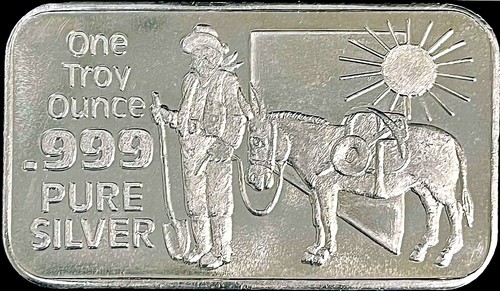 1 OZ NEVADA SILVER STORE PROSPECTOR .999 SILVER 1oz BAR | eBay