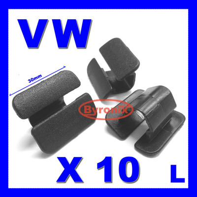 VW BONNET HOOD HEAT INSULATION COVER LINING TRIM CLIPS GOLF POLO PASSAT ...