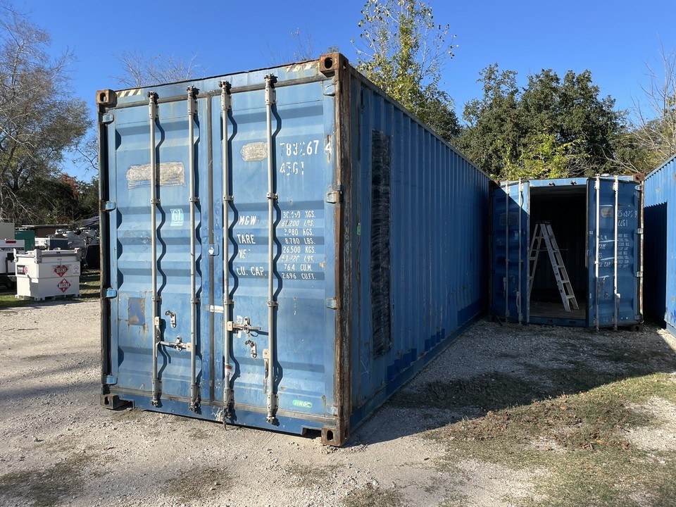 40' High Cube Shipping Container WWT Houston | eBay