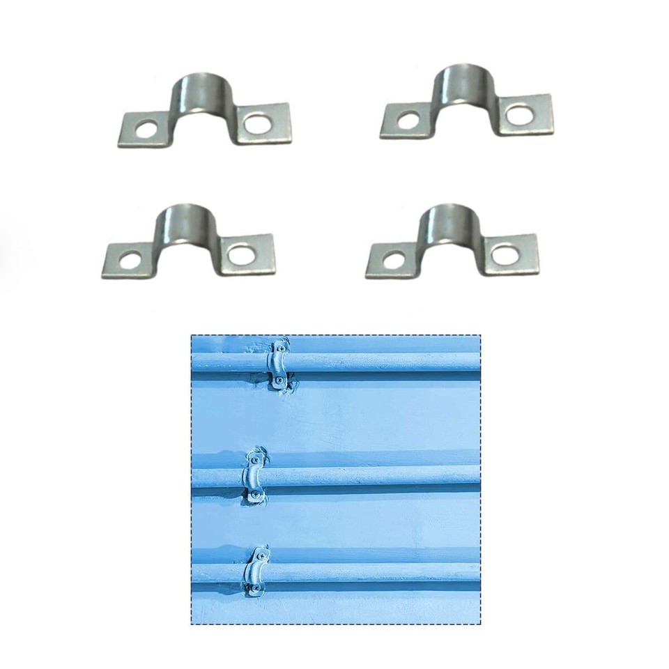 Zinc Plated Pipe Tube Saddle Clip Bracket U Clamp 4mm?22mm Plumbing ...