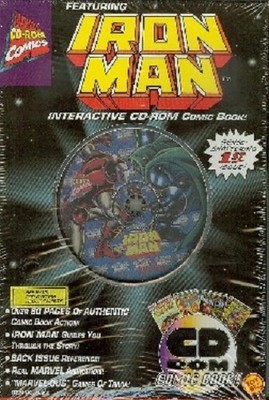 IRON MAN INTERACTIVE CD-ROM BOOK ~ UNIQUE | eBay