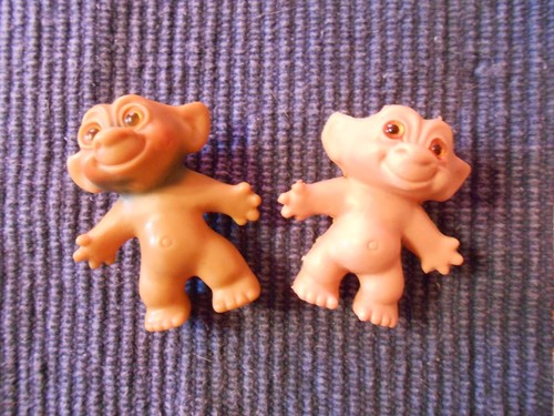 Vintage Troll Lot-2 TLC Dolls ready for Make-Over-Attn: Dolly Doctors ...