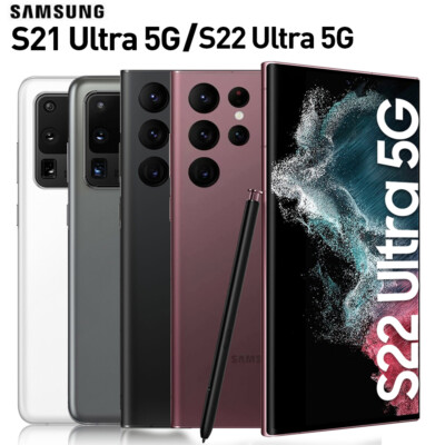 New Samsung Galaxy S23 Ultra S22 Ultra S21 Ultra All Color & Memory ...