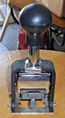 Vintage Automatic Numerator Bates Royall Model RNM6-7 | eBay