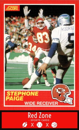 1989 Score - #216 Stephone Paige NM/NM+ | eBay