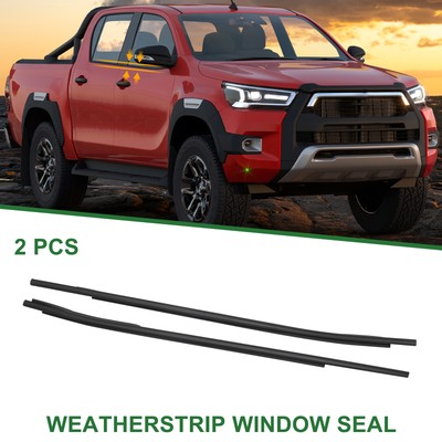 2pcs Front Left & Right Weatherstrip Window Seal No.682100K010 for ...