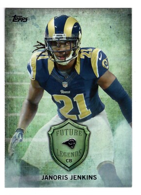 2013 TOPPS FUTURE LEGENDS JANORIS JENKINS INSERT CARD #FL-JJE **NM-MT ...