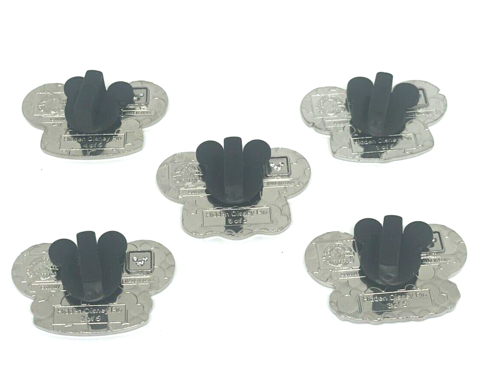 New! X5 WDW Disney 2024 Hidden Mickey Ear Hat Ariel Dumbo Pin Set Lot ...