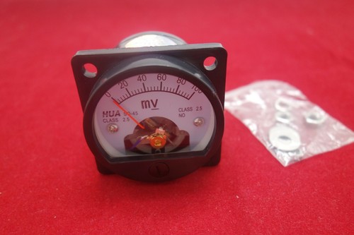 1pc DC 0- 100mV millivolt Analog Voltmeter Analogue Voltage panel meter ...