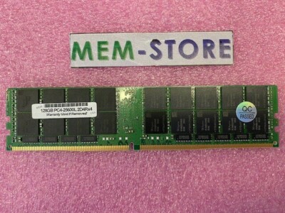 (256 Total) Lot of Two 128GB DDR4 3200MHz 4Rx4 LRDIMM Memory | eBay