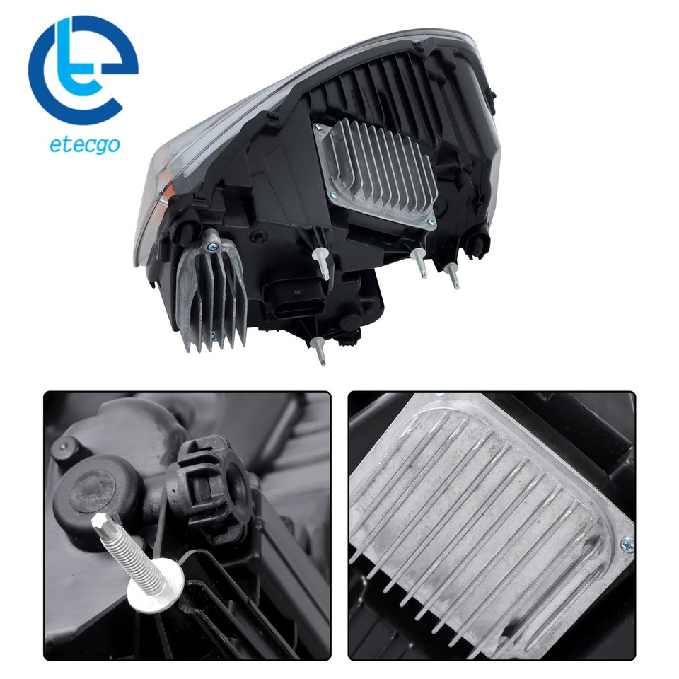 Headlamp Fit For Freightliner Cascadia 2018-2023 LED Left Driver Side ...