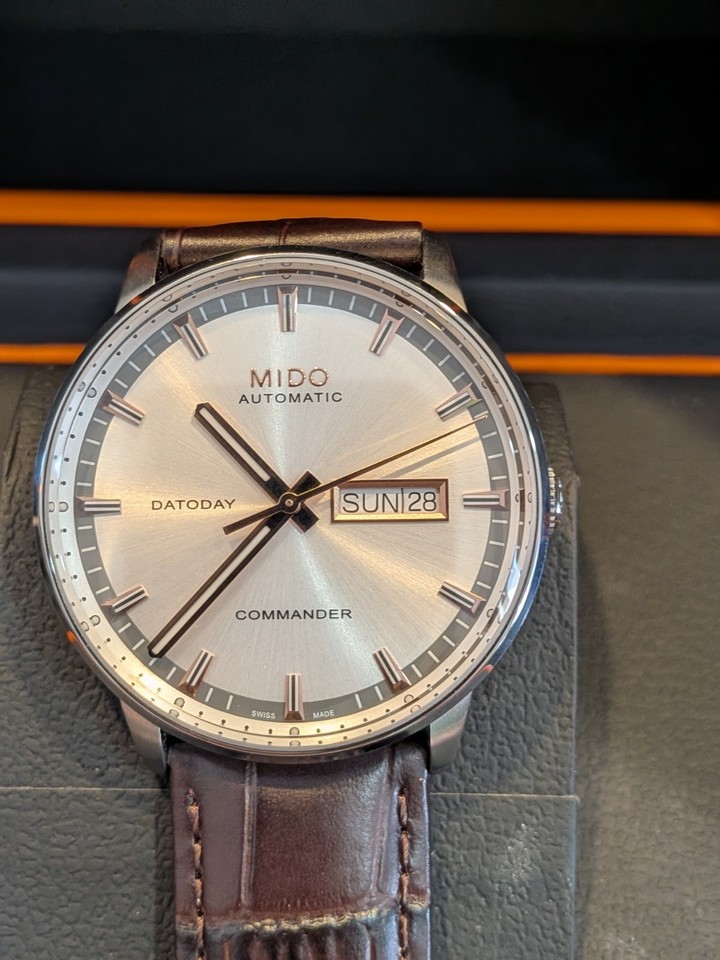 MIDO Commander II Automatic Silver Dial Men's Watch M016.430.16.031.80 ...