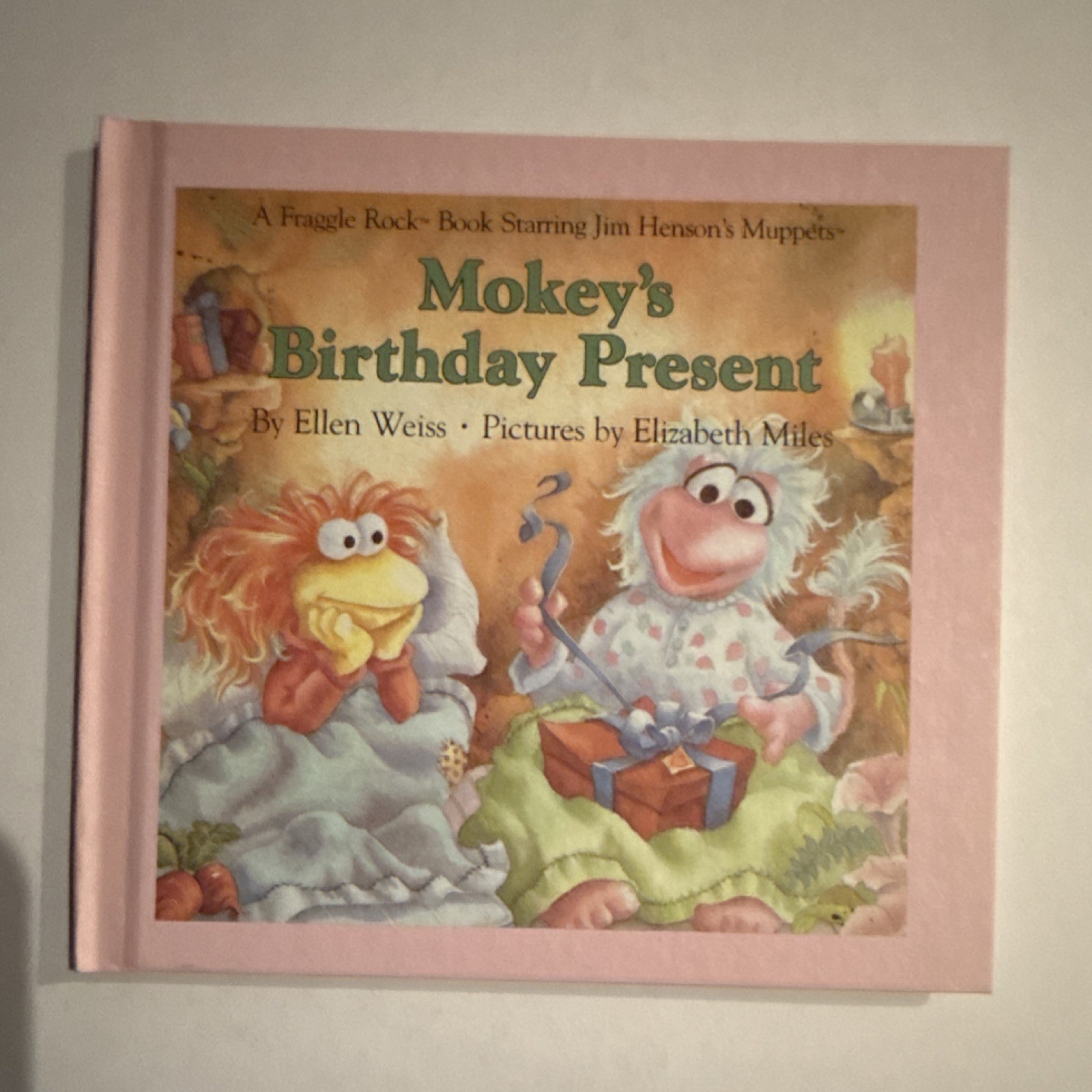 Mokey's Birthday Present by Ellen Weiss, Hardcover, Fraggle Rock, Ages ...