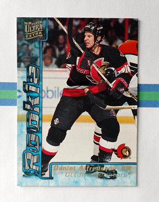 1995-96 Fleer Ultra Extra Daniel Alfredsson Rookie RC #329 Senators | eBay