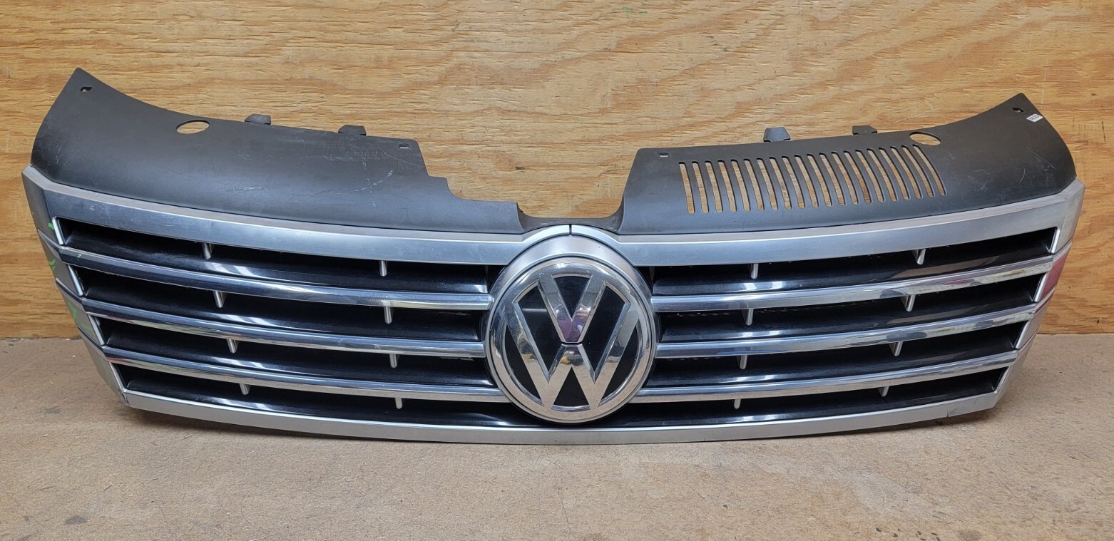 2013 2014 2015 2016 2017 Volkswagen CC Front Bumper Grille Chrome W ...