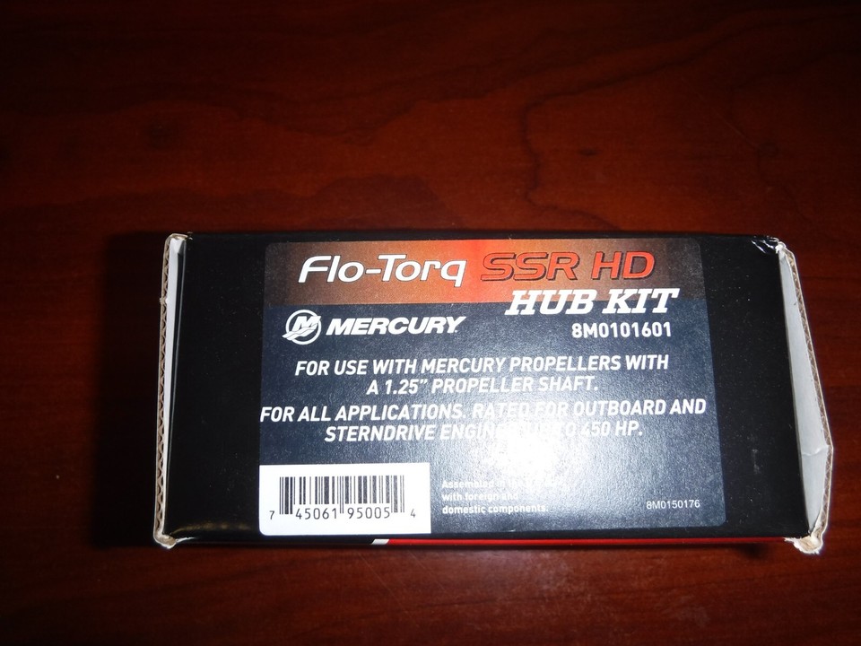Mercury Flo-Torq SSR HD Hub Kit # 8M0101601 | eBay