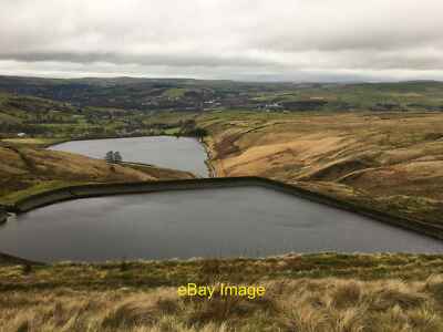 Photo 6x4 Cragg High Level Tank Boarsgreave Cowpe Reservoir beyond ...
