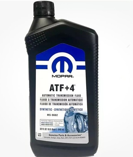 Mopar 68218057AB ATF+4 Automatic Transmission Fluid, 1 Quart 6 Pack | eBay