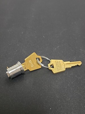 TRENDWAY, HASKELL M101 - M200 LOCK CORES WITH TWO FACTORY KEY ...
