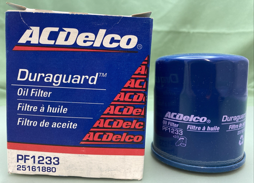 NEW GENUINE ACDELCO PF1233 OIL FILTER 25161880 | eBay
