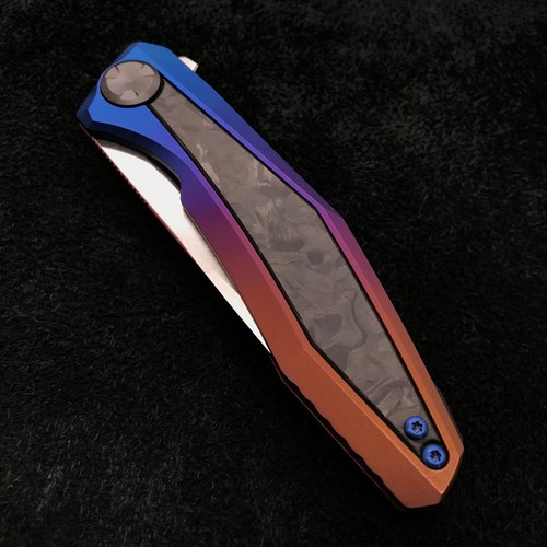 Zero Tolerance ZT 0470 Folder ZT0470 20CV Steel w/ Carbon Fiber w/Wyo ...