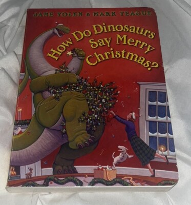 How Do Dinosaurs Say Merry Christmas? (Board Book) 9781338330434| eBay