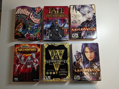 Big Box PC Game Lot of 6 Games - Discs/Codes Untested | eBay