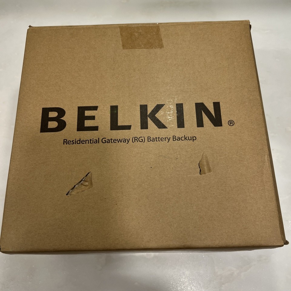 Belkin RG Battery Backup Unit Rev B UPS BU3DC001 12V Op.Bx Unit Only NO ...