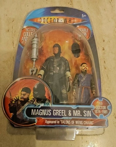 Doctor Who Magnus Greel And Mr Sin Talons Of Weng Chiang Figures | eBay UK