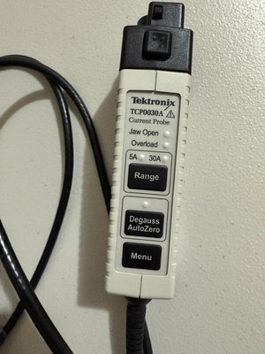 Tektronix TCP0030A 120 MHz 30A AC/DC Current Probe, TekVPI (TM) Probe ...