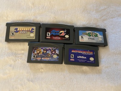 Gameboy Advance Lot Advance Wars, Sigma Star, Lady Sia, Final Fight One ...