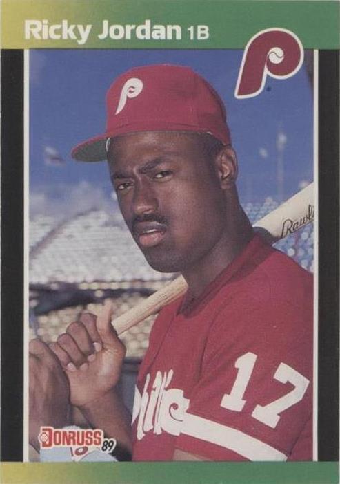 1989 Donruss Baseball's Best - Ricky Jordan #103 for sale online | eBay