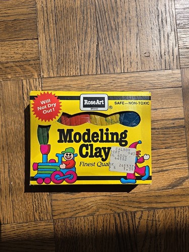 Vintage Rose Art Modeling Clay 1985 No. 942 - Non Toxic- New In Box ...