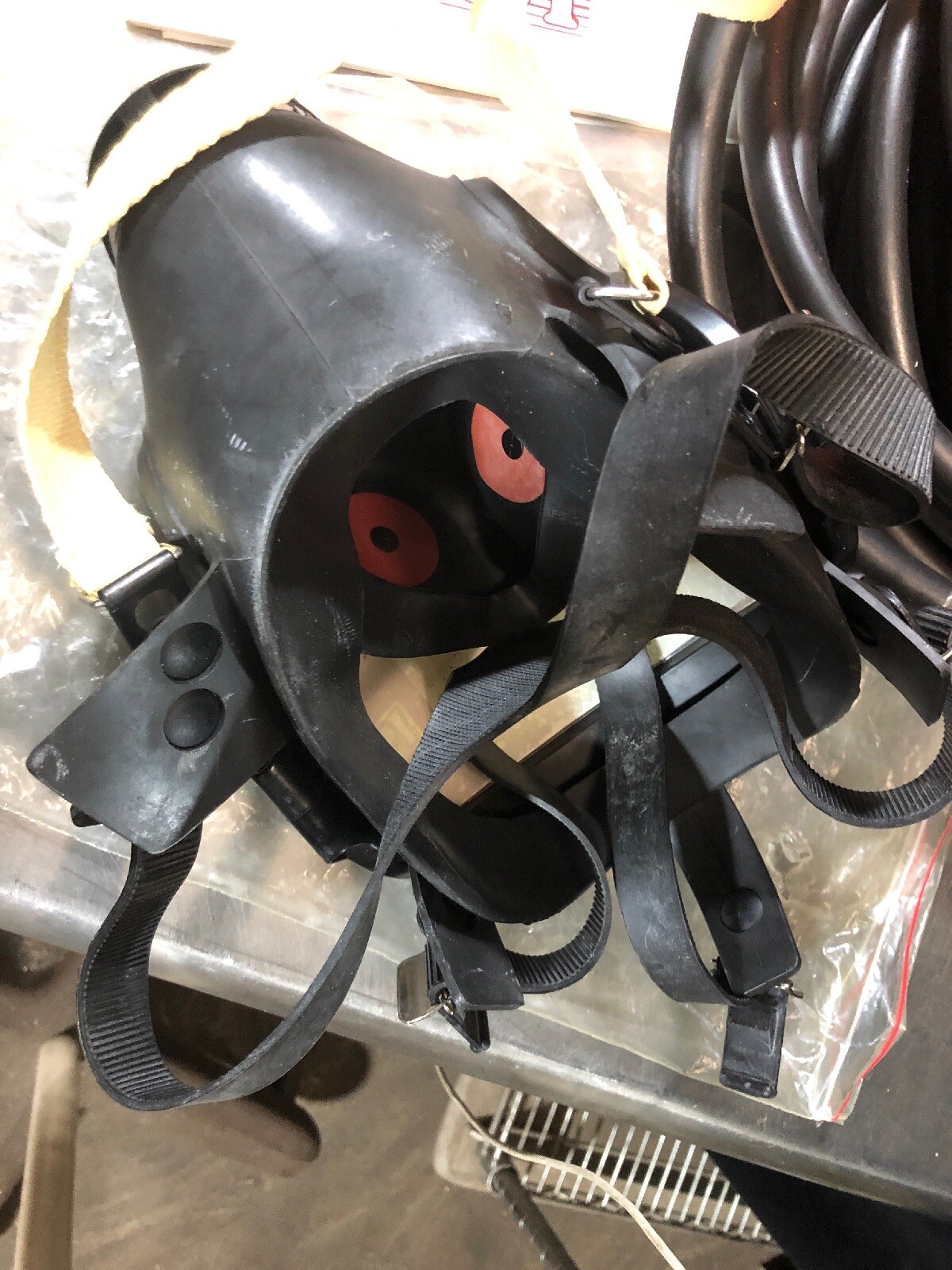 ISI Arap/Escape Airline Respirator Apparatus Full-Face Mask and Tank TC ...