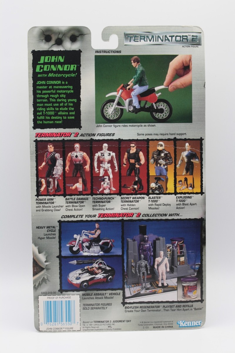 Terminator 2 John Connor Bike 1992 Kenner Terminator 2 Future