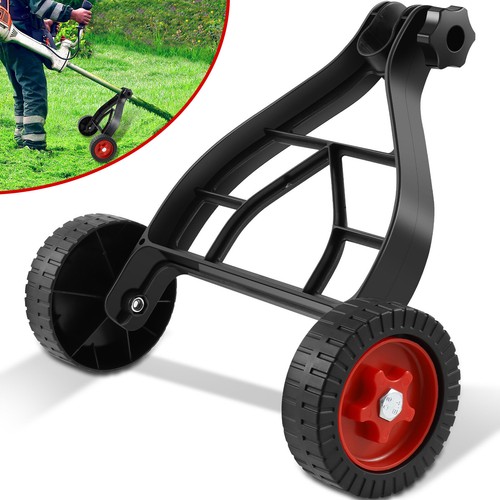Lawn Mower Support Wheel Adjustable Weed Trimmer Auxiliary Universal ...
