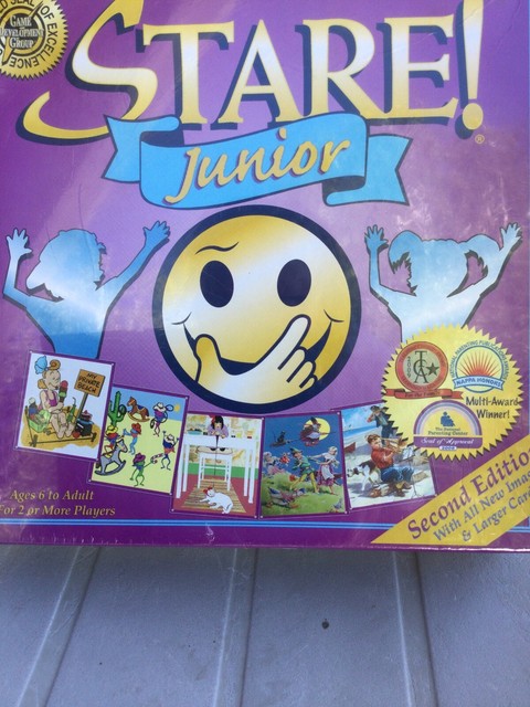Stare Junior Kids Board Game Includes 160 Fun Image Cards 2nd Edition ...
