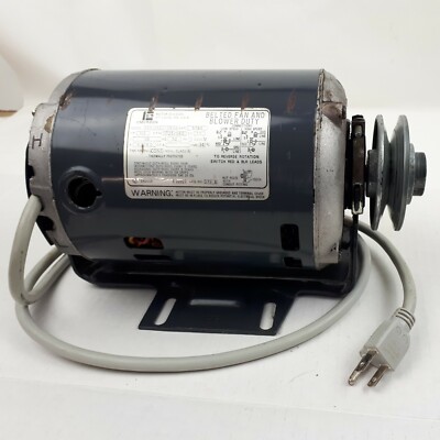 Emerson Fan, Blower Motor 1/3HP, 2 speed, Reversible with base and ...