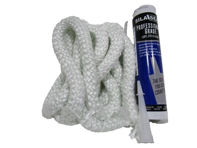 Central Boiler 363 Door Seal Rope Kit W Silicone For Classic 4030 5036 ...