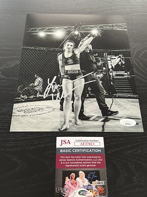 MMA Rising Star Lydia Warren Signed 8x10 Photo Autographed UFC Bellator ...
