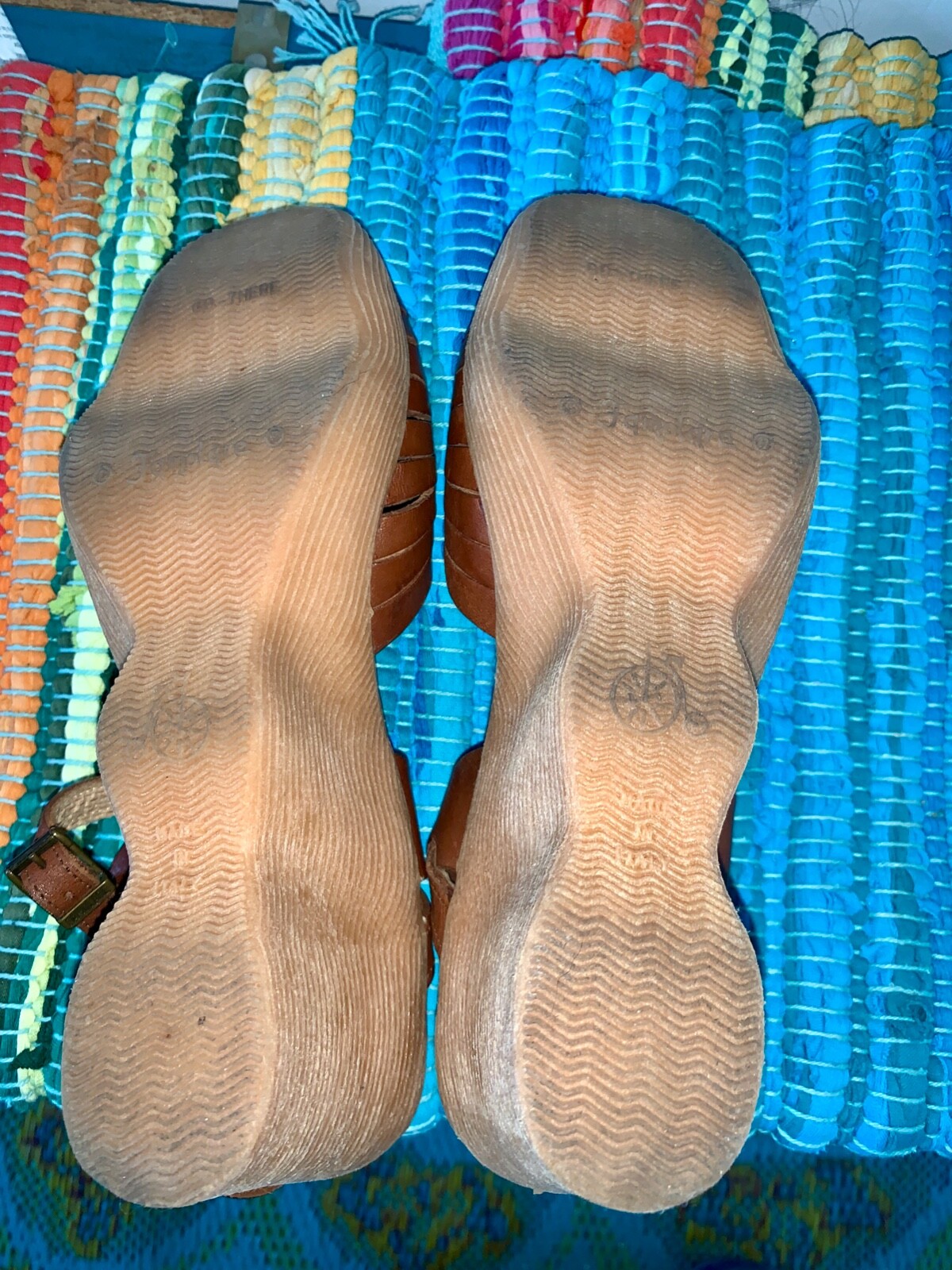 VINTAGE 70s/80s FAMOLARE ICONIC "HI THERE" WAVY SOLE … - Gem