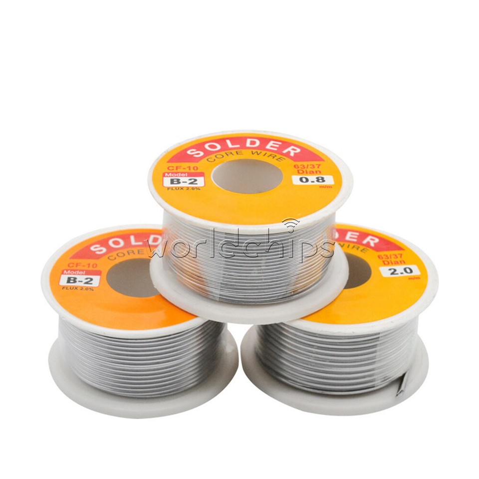 100g 0.5MM 0.6MM 0.8MM 1.0MM 1.2MM 1.5MM Melt Rosin Core Solder ...
