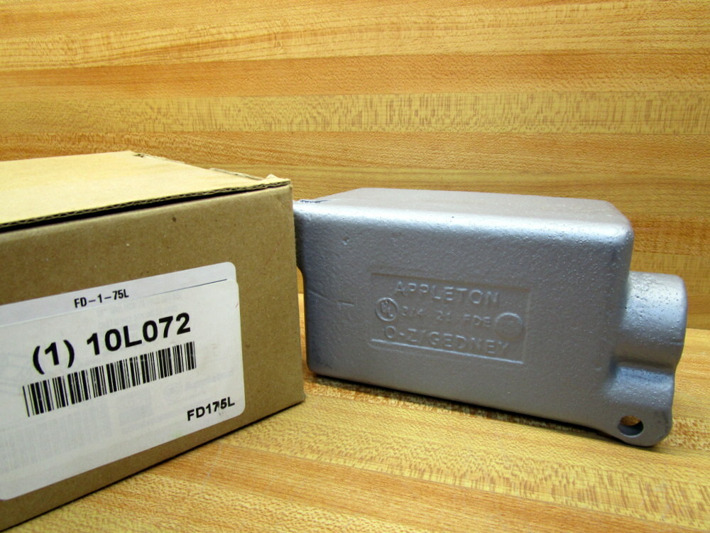 Appleton FD-1-75L Cast Device Box FD175L | eBay
