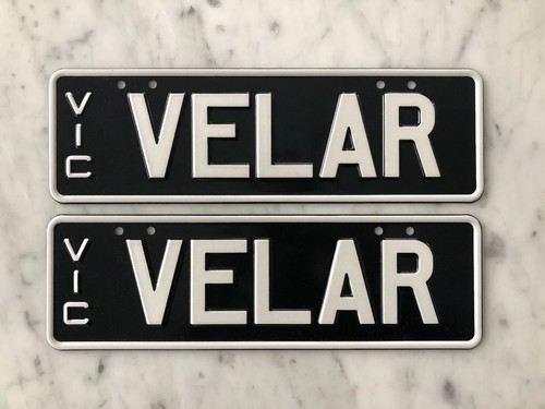 VELAR Number Plates Land Range Rover | eBay