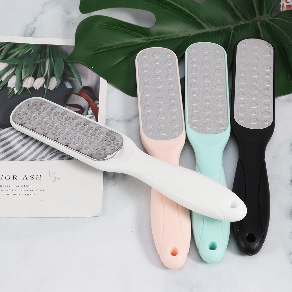 4pcs Rasp Foot Scraper Portable Wet Dry Stainless Steel Callus Double ...